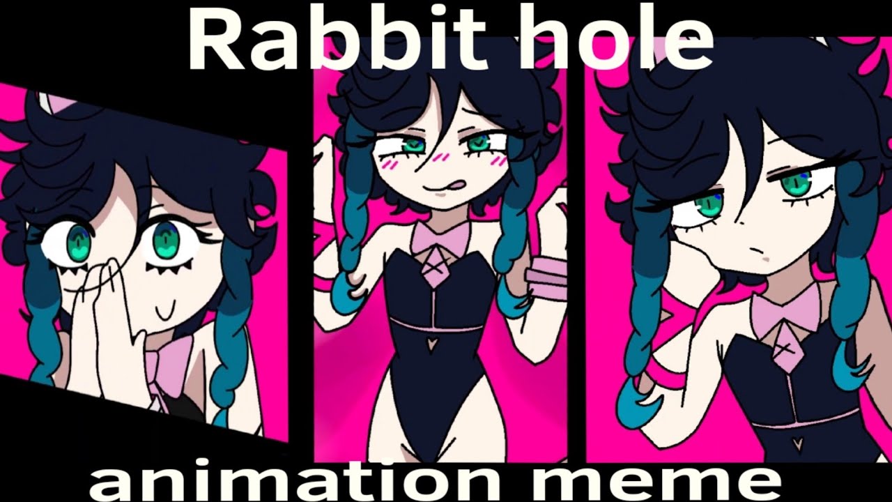DECO*27 - RABBIT HOLE: Pure Pure // GENSHIN IMPACT // animation meme ...