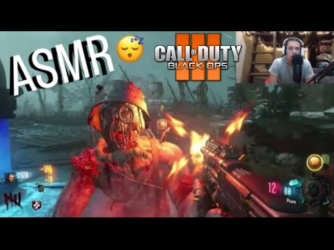 (ASMR GAMING) Playing Call Of Duty Zombies until you fall asleep ...