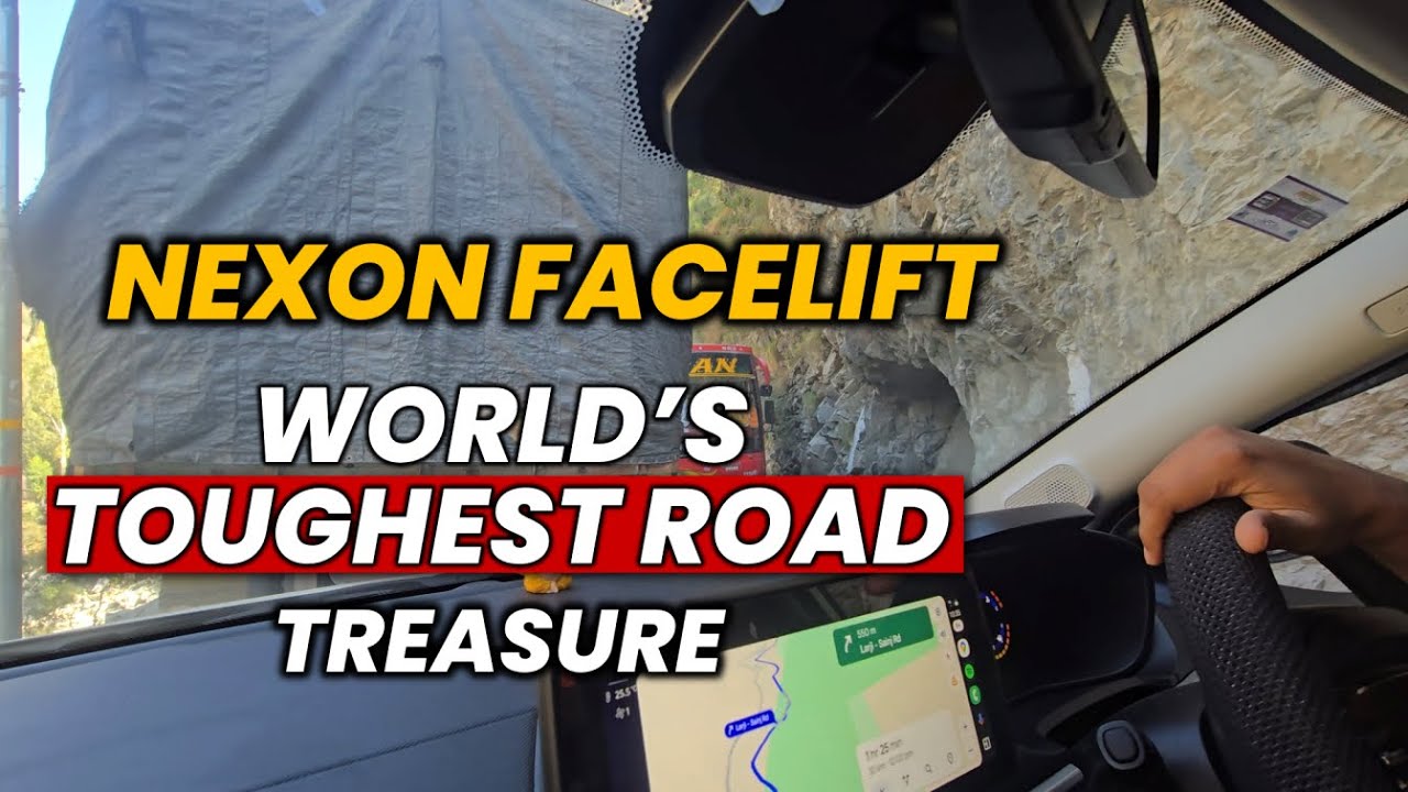 Tata Nexon Facelift vs World's TOUGHEST Road! 😱 Will It Survive ...