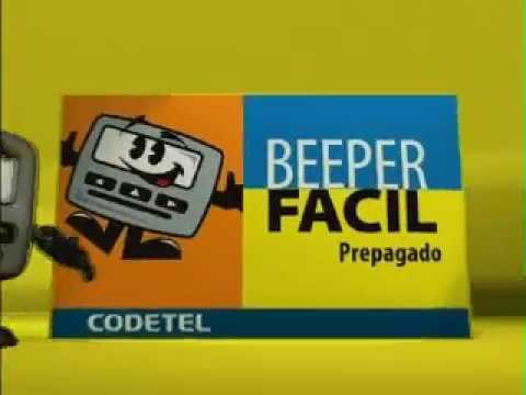 Codetel: Beeper Fácil (1998) - YouTube
