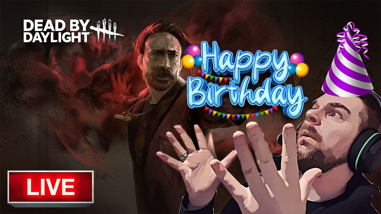 R6 LIVE 🔴 - My Birthday - Dead by daylight - 2000 hours - DBD - YouTube