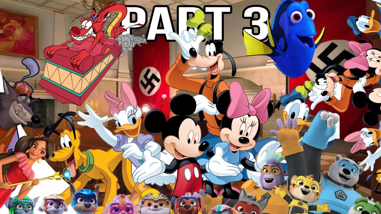Call of Duty 1 Alps Chateau GOOFY DAISY MINNIE CHASE ROCKY DORY LOSA ...
