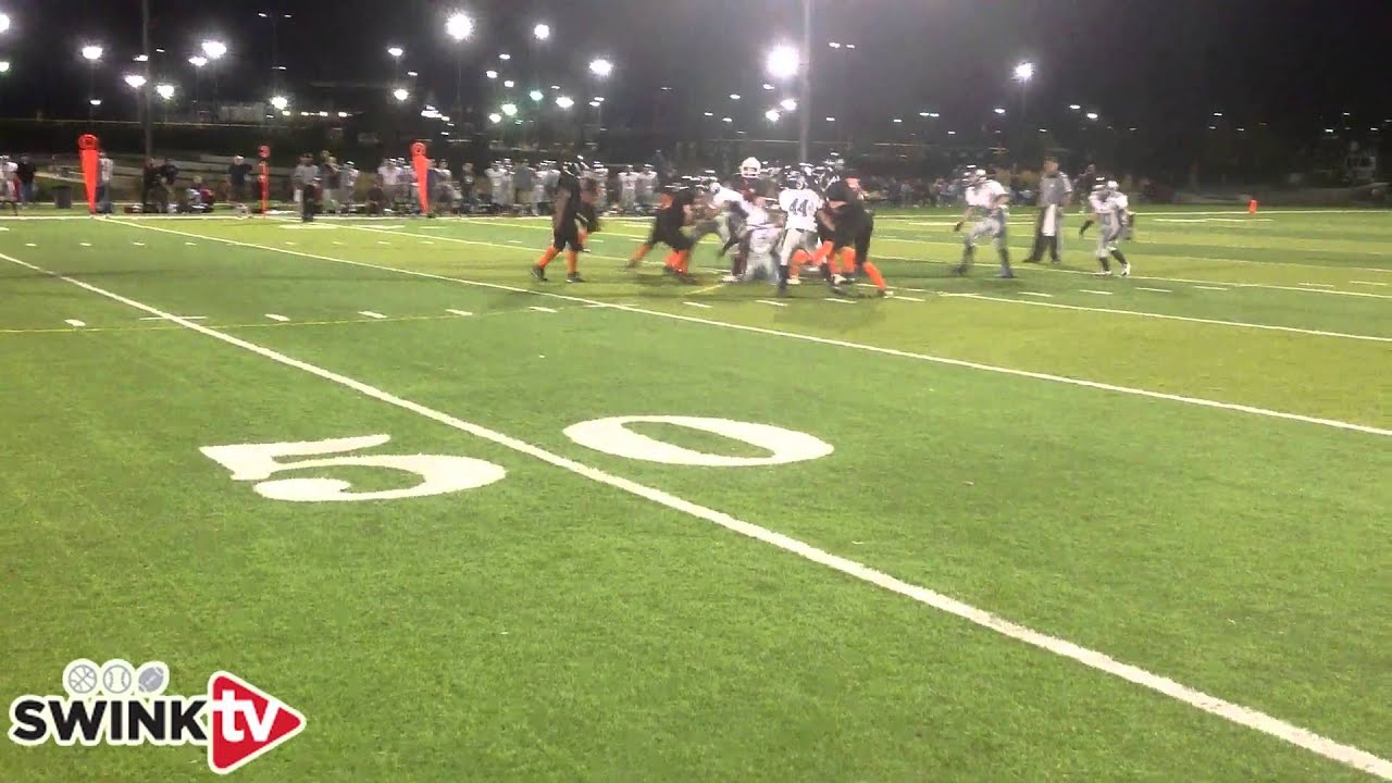 Sparks Wolf Pack vs. Fernley Vaqueros (Pop Warner) on 09-13-2013 - YouTube