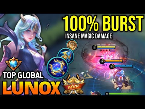 LUNOX BEST BUILD 2023 | TOP GLOBAL LUNOX GAMEPLAY | MOBILE LEGENDS ...
