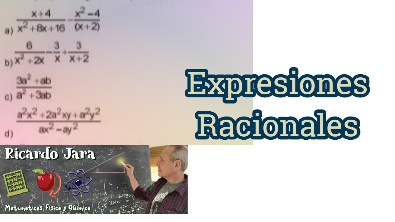 Operaciones con Expresiones Racionales - YouTube