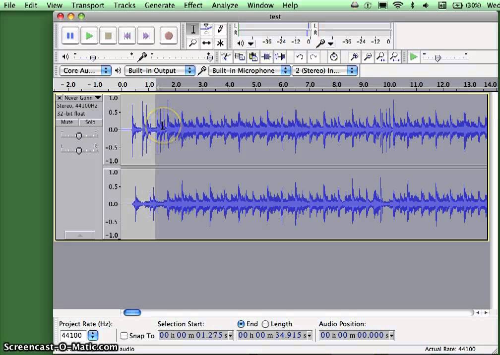 audacity - looping tutorial - YouTube