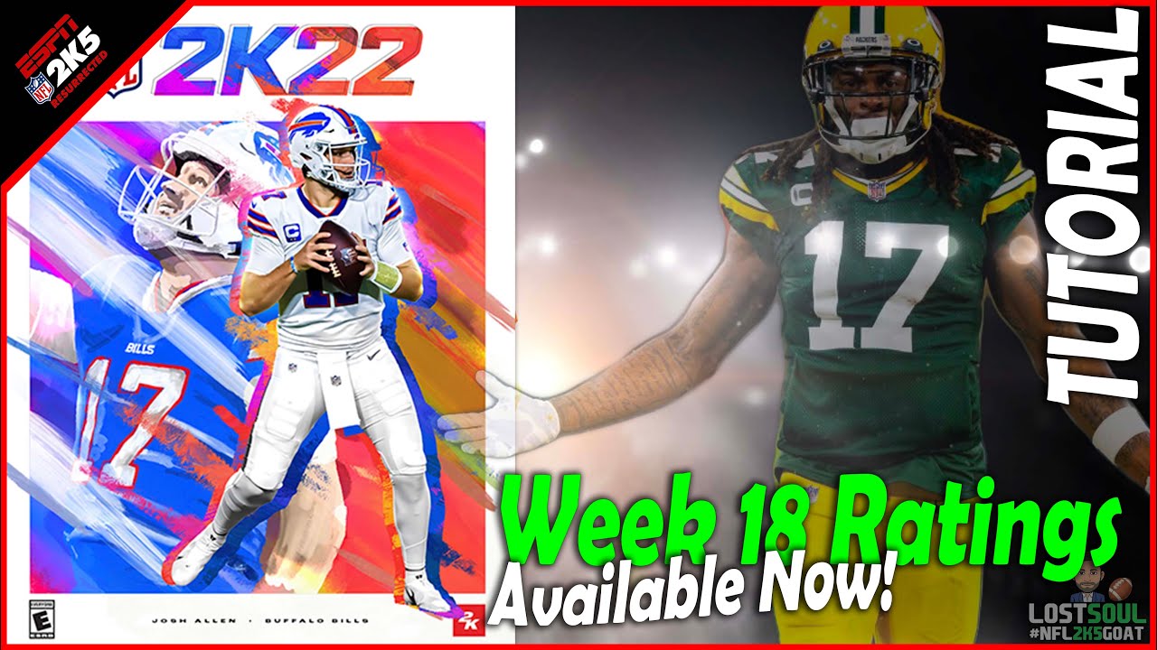 NFL 2022 Week 18 Roster is Available Now! - YouTube
