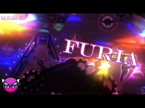 "Furia" 100% [MEDIUM DEMON] By Royen | Geometry Dash 2.21 - YouTube