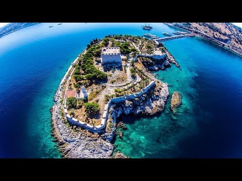 Kuşadası'nda Kıyıya Vuran BALİNA ve Güvercin ADASI