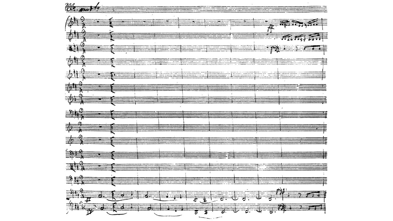 Franz Schubert - Symphony No.8 'Unfinished', D.759 {Autograph score ...