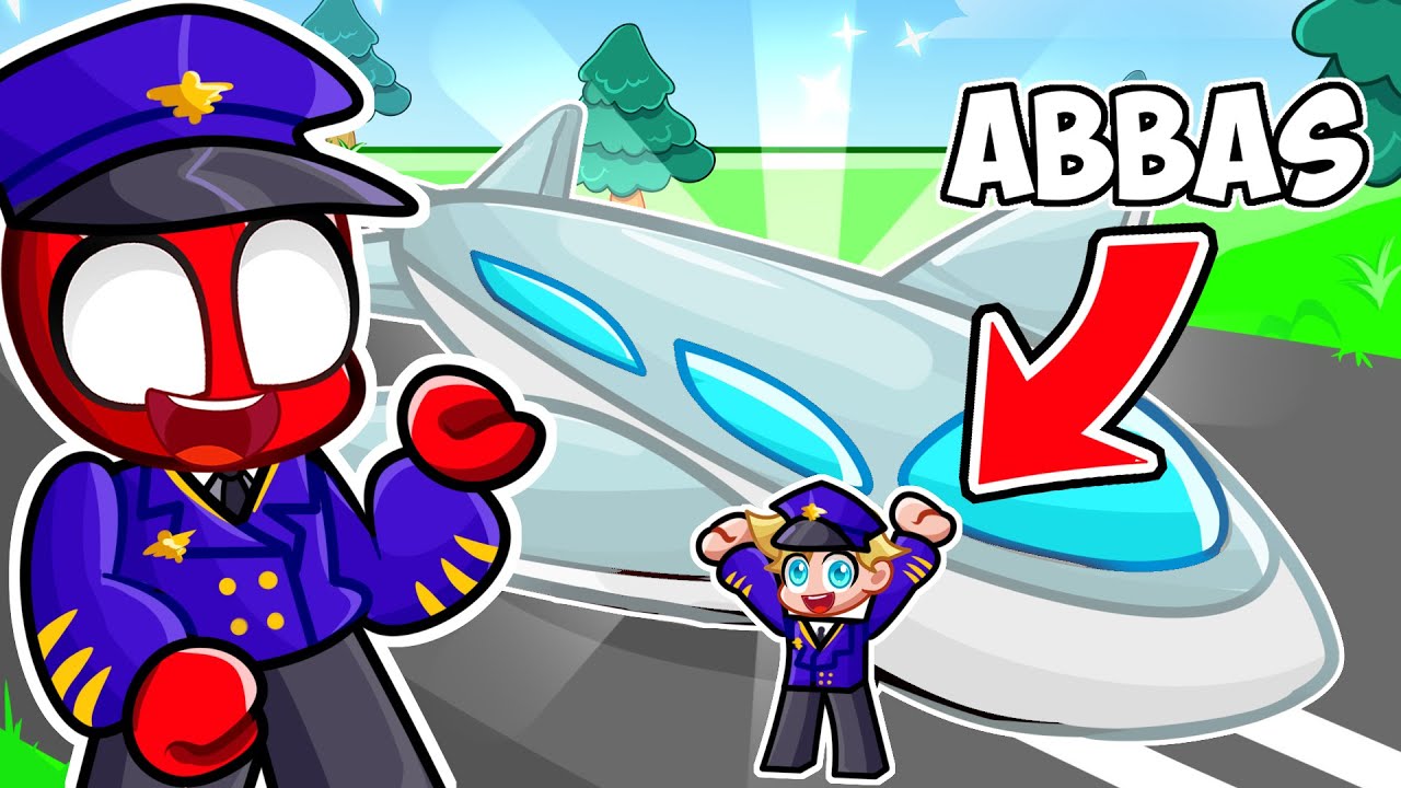 ROBLOX'ta FERİTED ve ABBAS PİLOT OLDU - YouTube