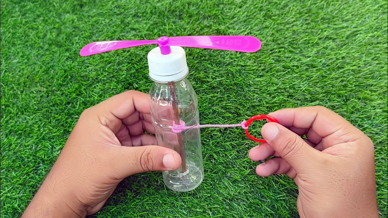 DIY Mini Hand Fan With Plastic Bottle | Bottle Se Hand Fan Kaise Banaen ...