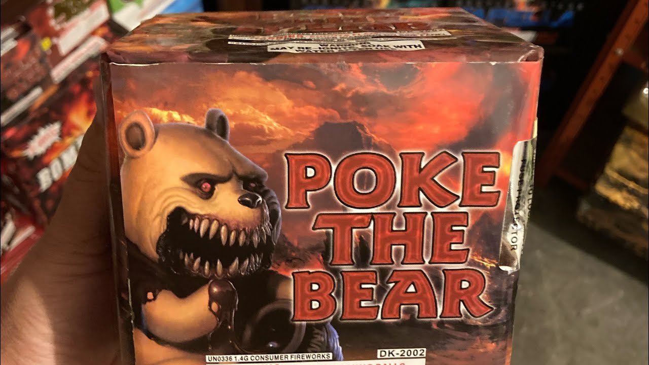 Poke The Bear Firework 20 shot - YouTube