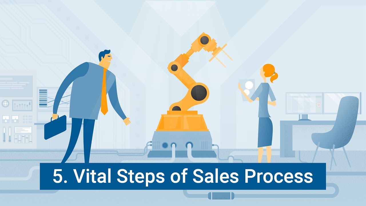 5 Vital Steps of Sales Process | Quick Sales Tips - YouTube