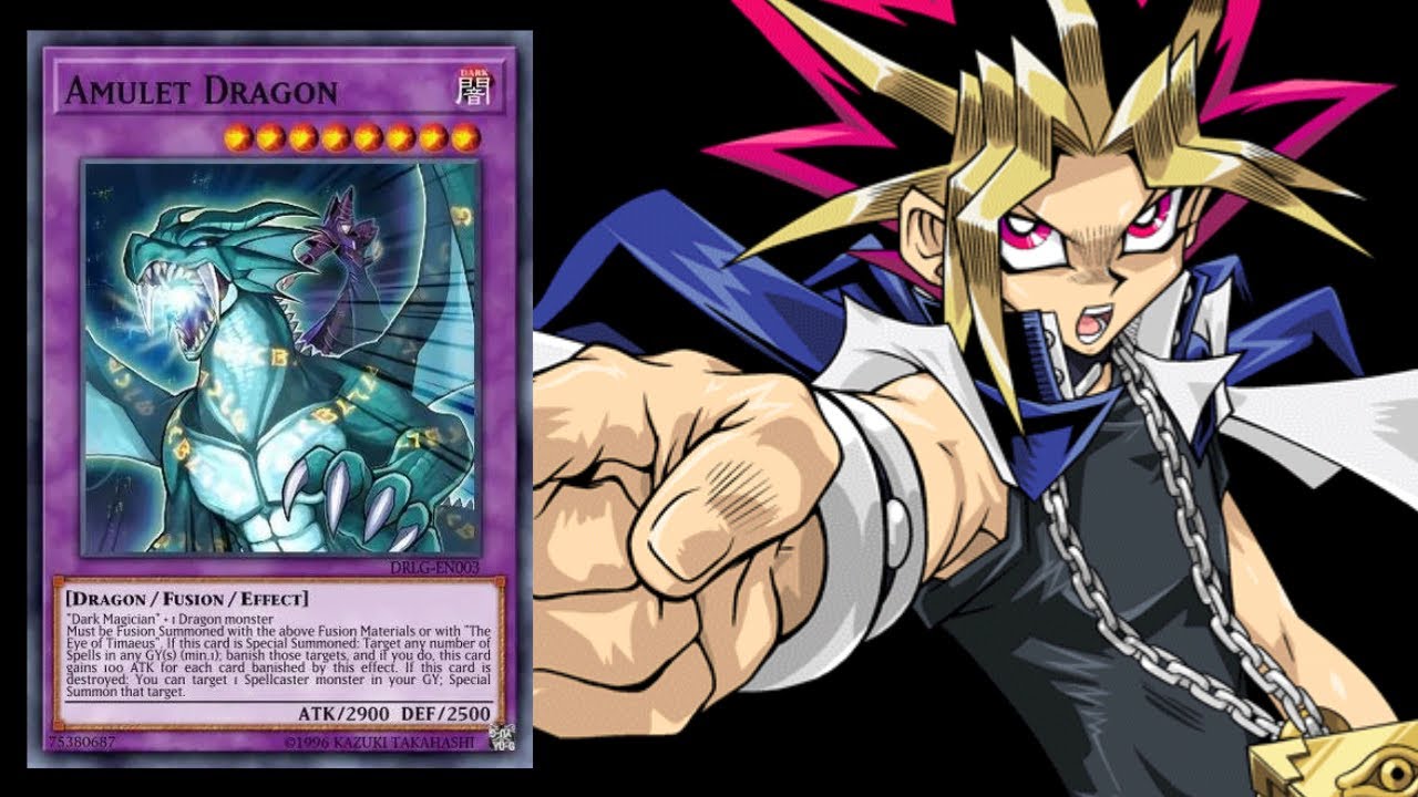 Yu-Gi-Oh! Duel Links - The Pharaoh Fusions Amulet Dragon! - YouTube