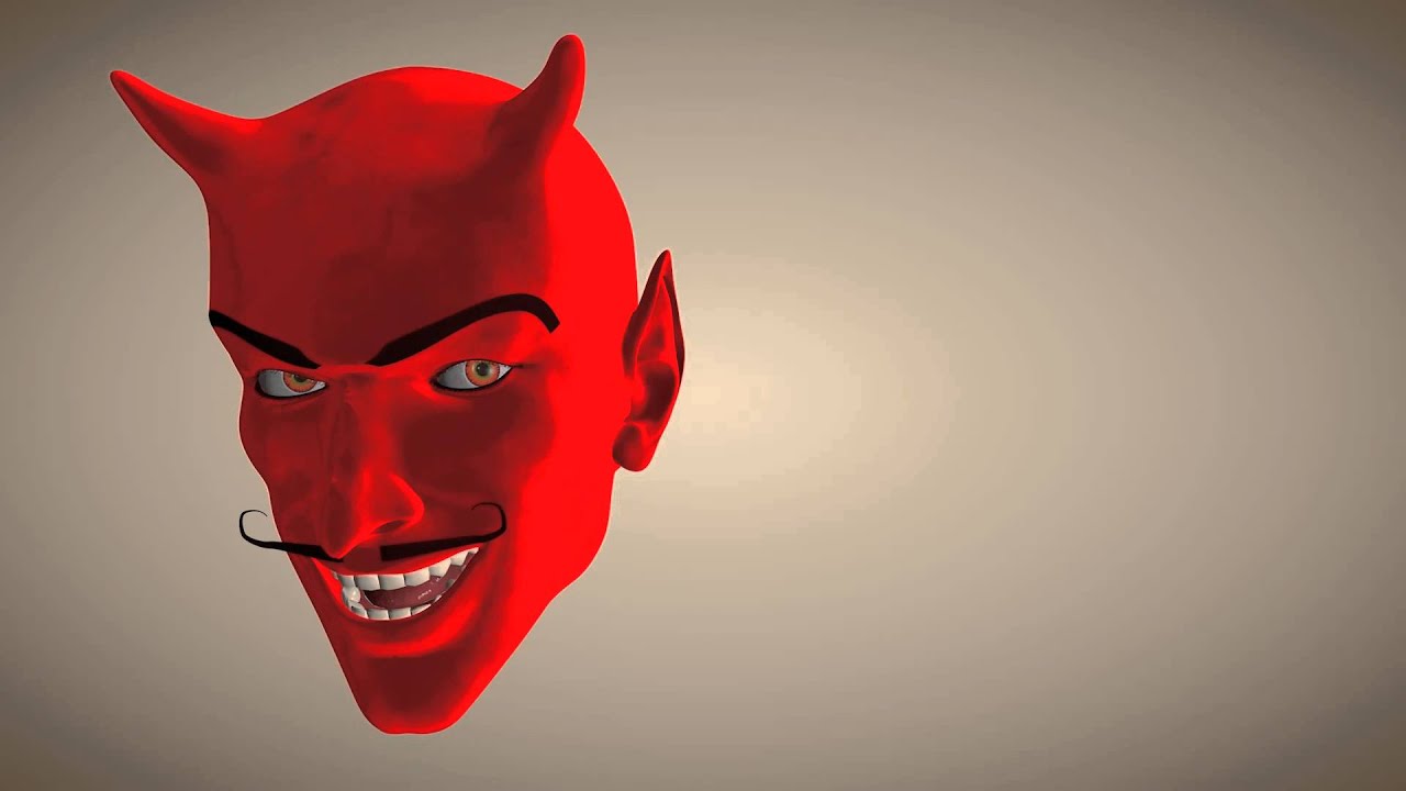3D Devil Head - W.I.P - YouTube