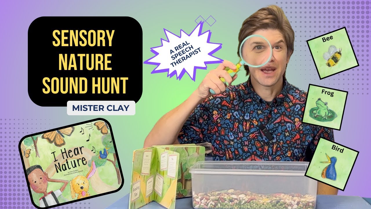 Sensory Bin Nature Sound Hunt! #earlylearning #sensoryplay # ...