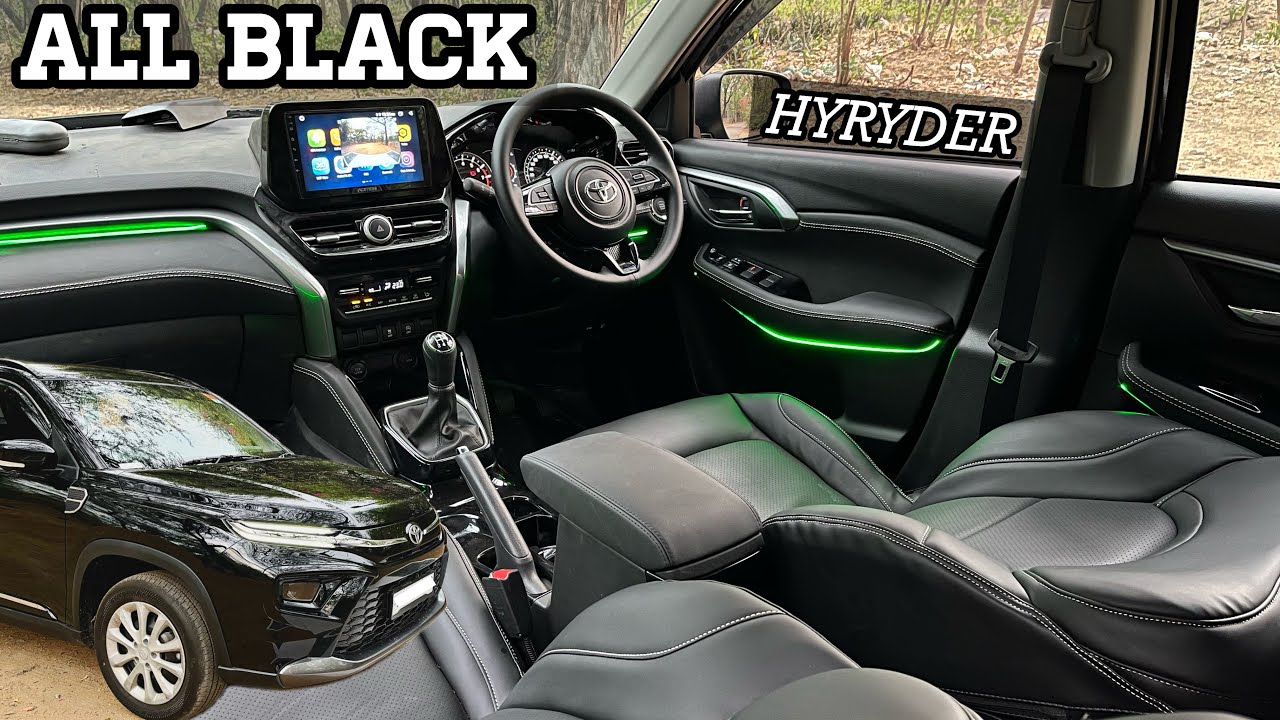 PREMIUM TOYOTA HYRYDER MODIFIED 360 CAMERA & SUPER LUXURIOUS INTERIOR 🔥 ...