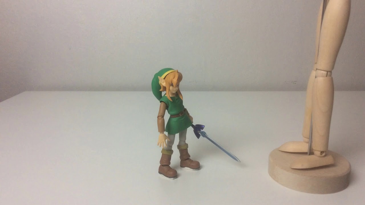 Stop motion Link VS pose doll! - YouTube