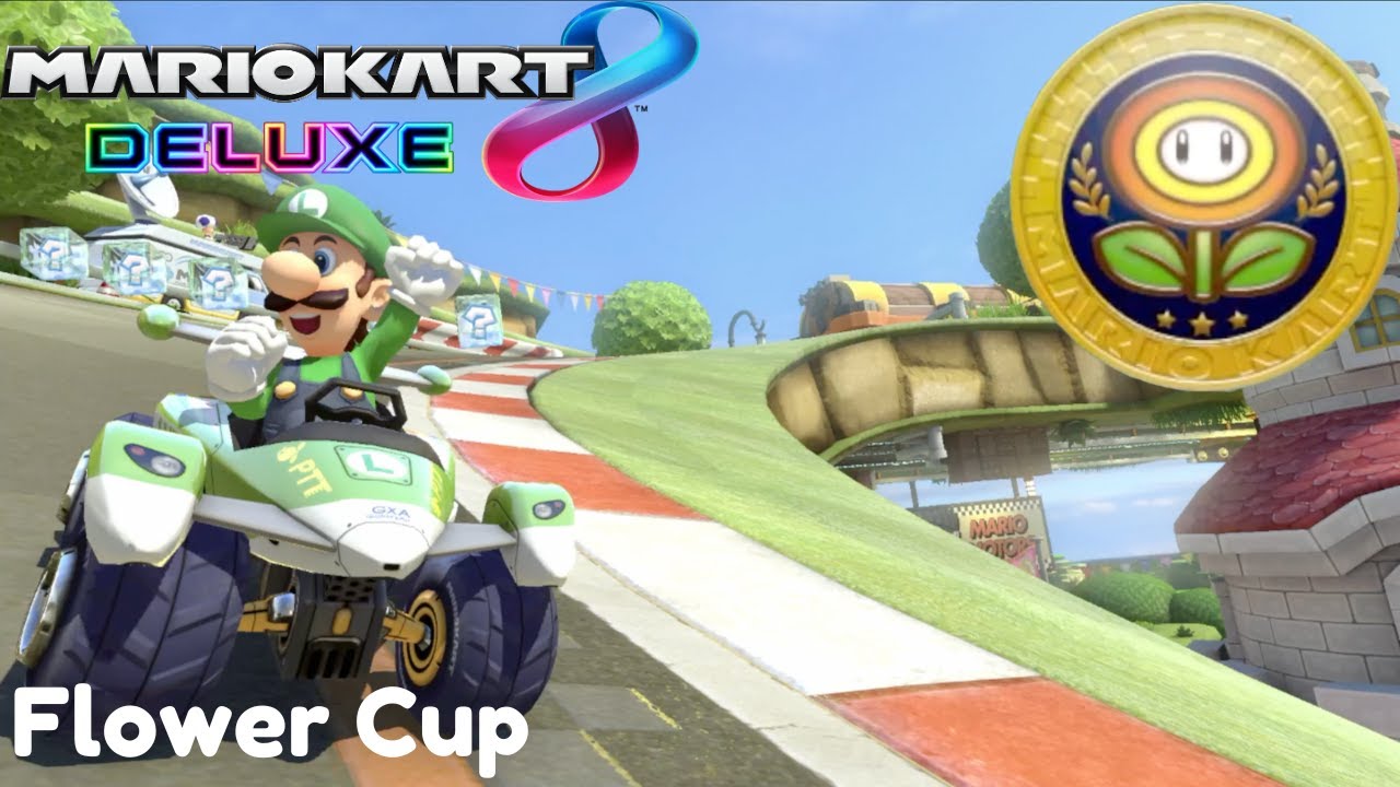 MarioKart 8 Deluxe - Flower Cup - YouTube