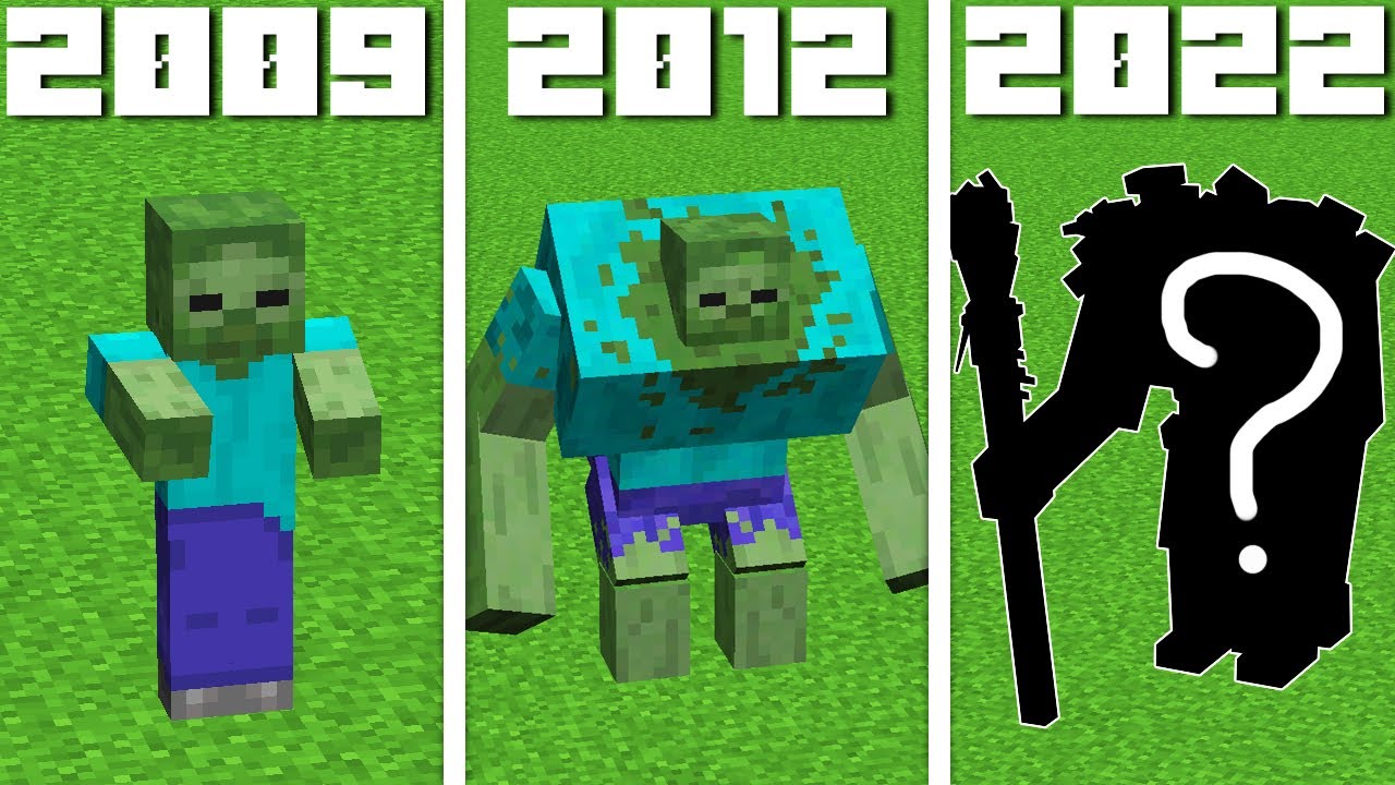 zombie evolution 2009 vs 2012 vs 2022 - YouTube