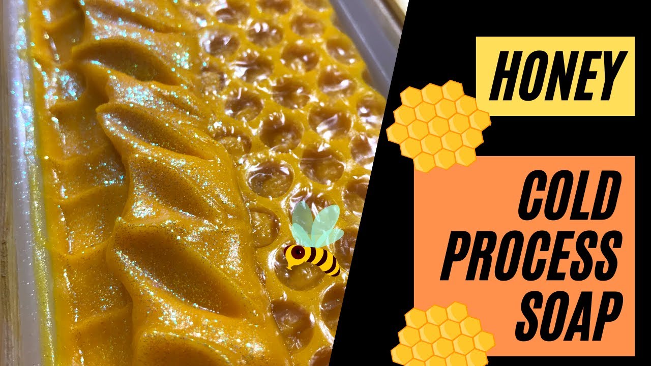 Making Honey Scented Cold Process Soap with Turmeric | DIY Oavender ...