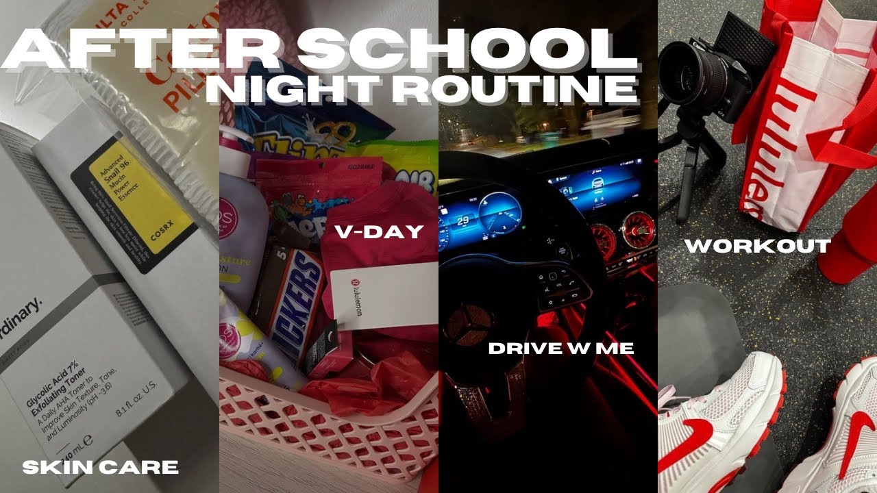 SCHOOL NIGHT ROUTINE HIGH SCHOOL EDITION* | Jada Symone - YouTube