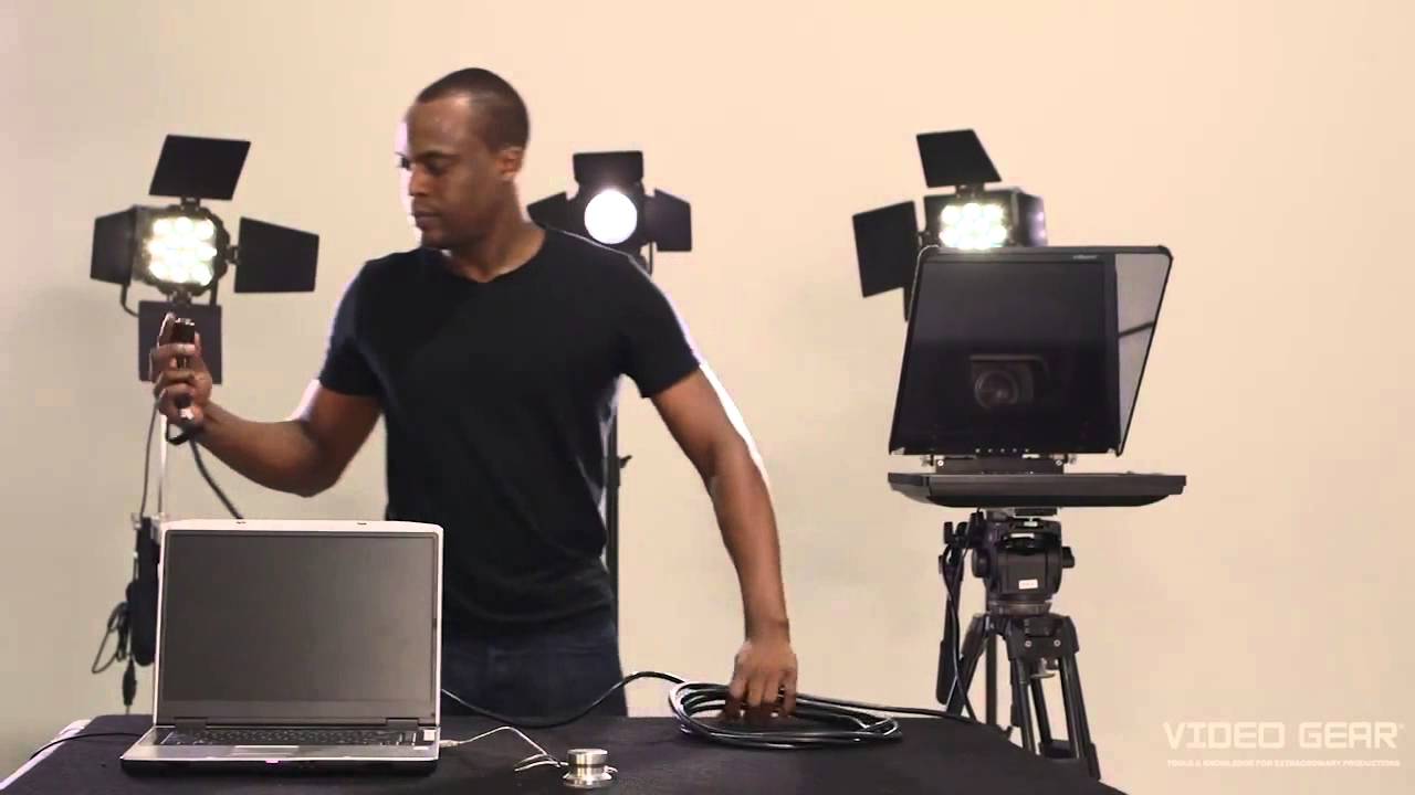 [Old Version] Tutorial: How To Setup And Use A Teleprompter - YouTube