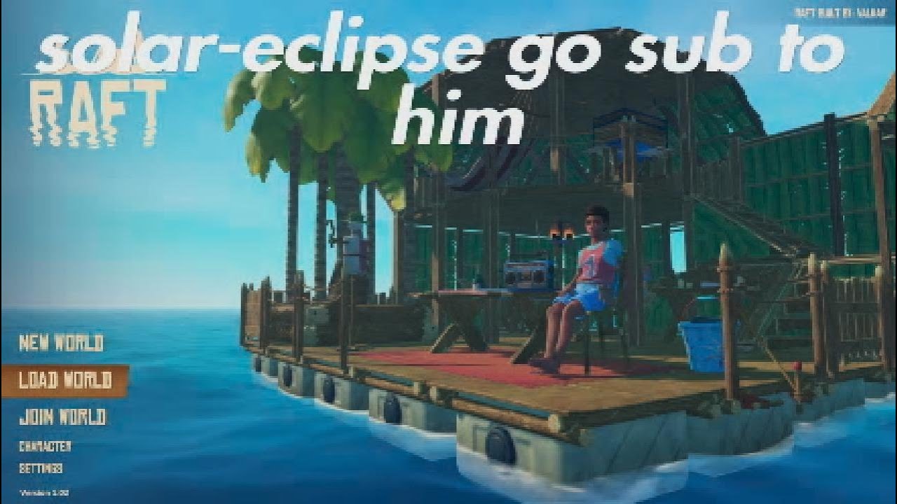 Playing raft with @Solare-Eclipse part one - YouTube