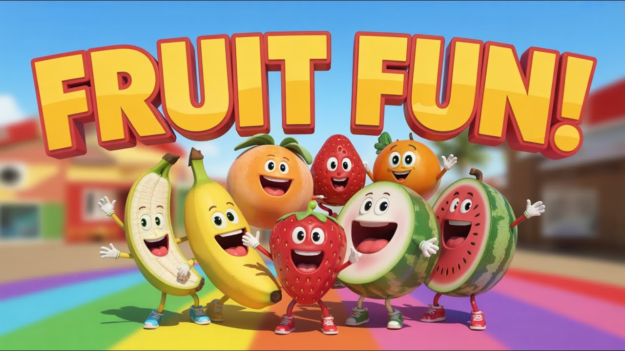 The Fruit Family Song: Meet the Fruit Family and Learn How They Help ...