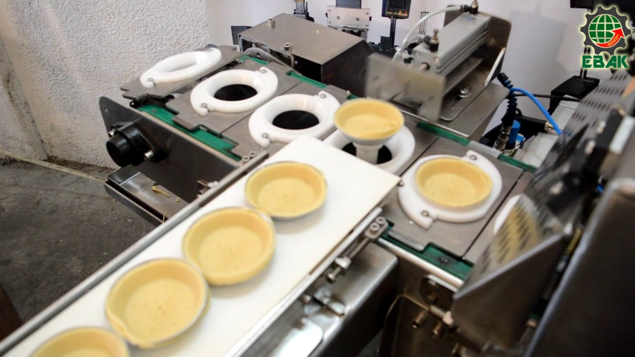 TART SHELL SHAPING MACHINE (TMS)/ΑΥΤΟΜΑΤΗ ΓΡΑΜΜΗ ΠΑΡΑΓΩΓΗΣ ΤΑΡΤΑΣ - YouTube