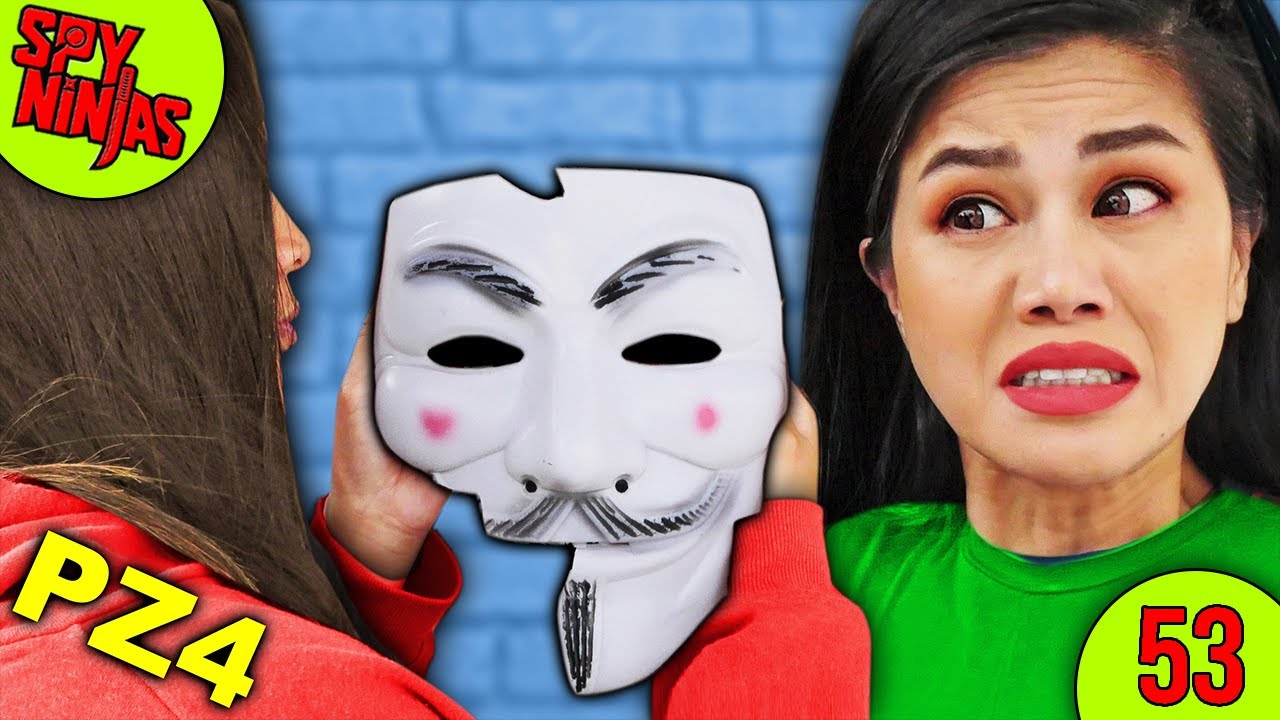 FACE REVEAL of HACKER GIRL REGINA PZ4 - Spy Ninjas #53 - YouTube