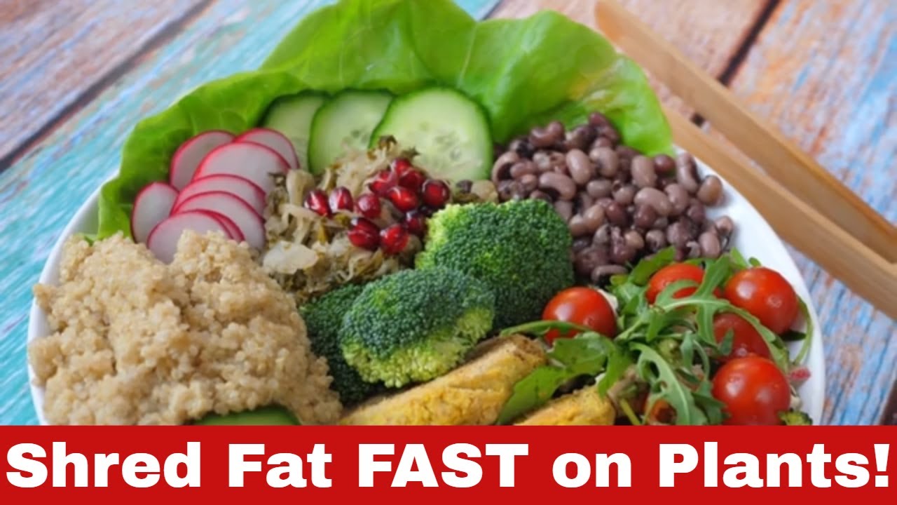 Fat Loss Vegetarian Diet: Shred Fat FAST on Plants! - YouTube