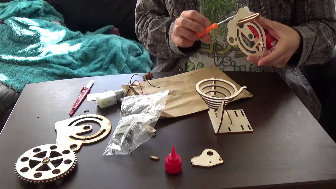 Maker Faire Laser Cut Ball Machine - YouTube