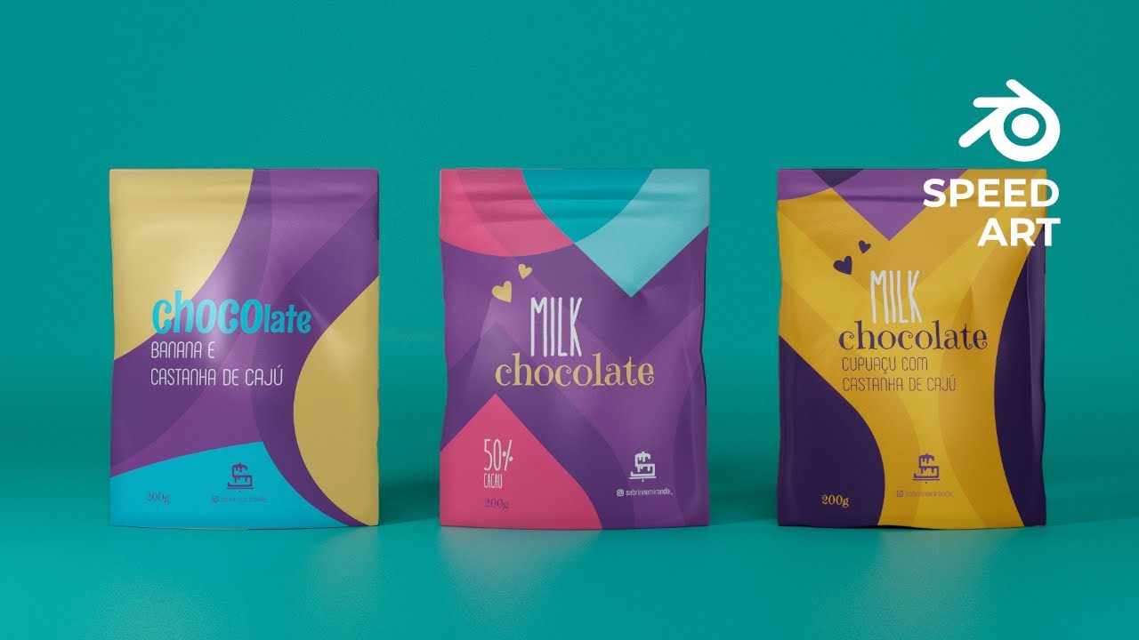 Modelling a package in Blender 2 82 | Speed Art - YouTube