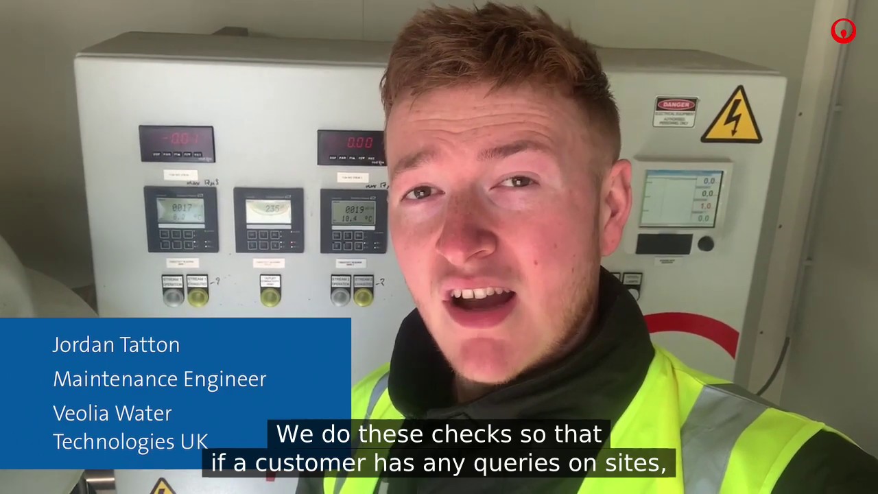Veolia - Interview of Jordan Tatton, Maintenance Engineer, Veolia Water ...