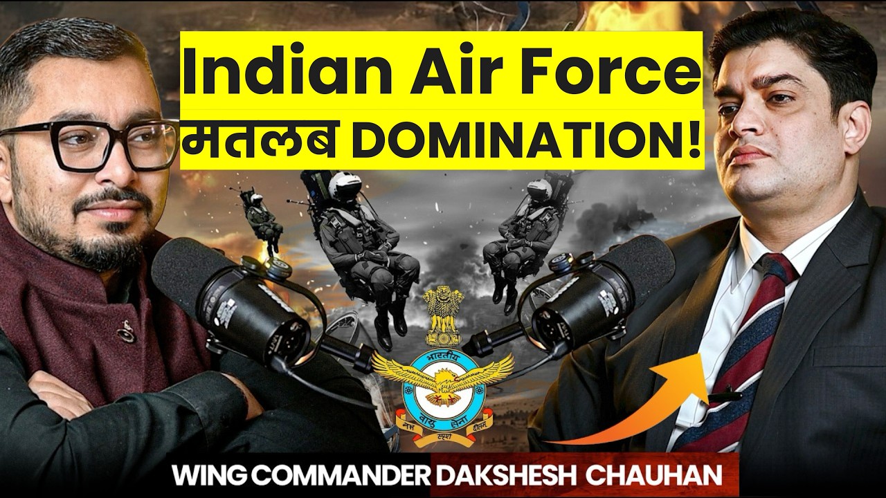 Viral Podcast on Indian Air Force ft Wing Commander Dakshesh Chauhan ...