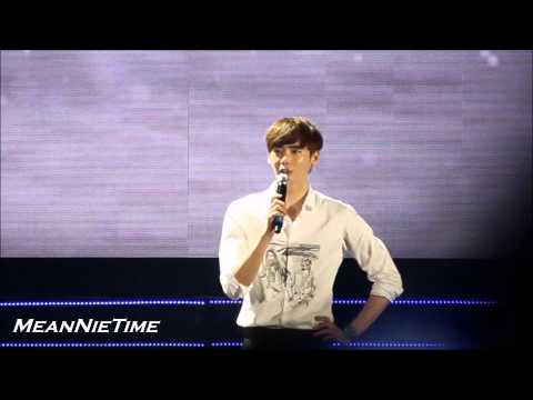 141101 Lee Jong Suk singing \
