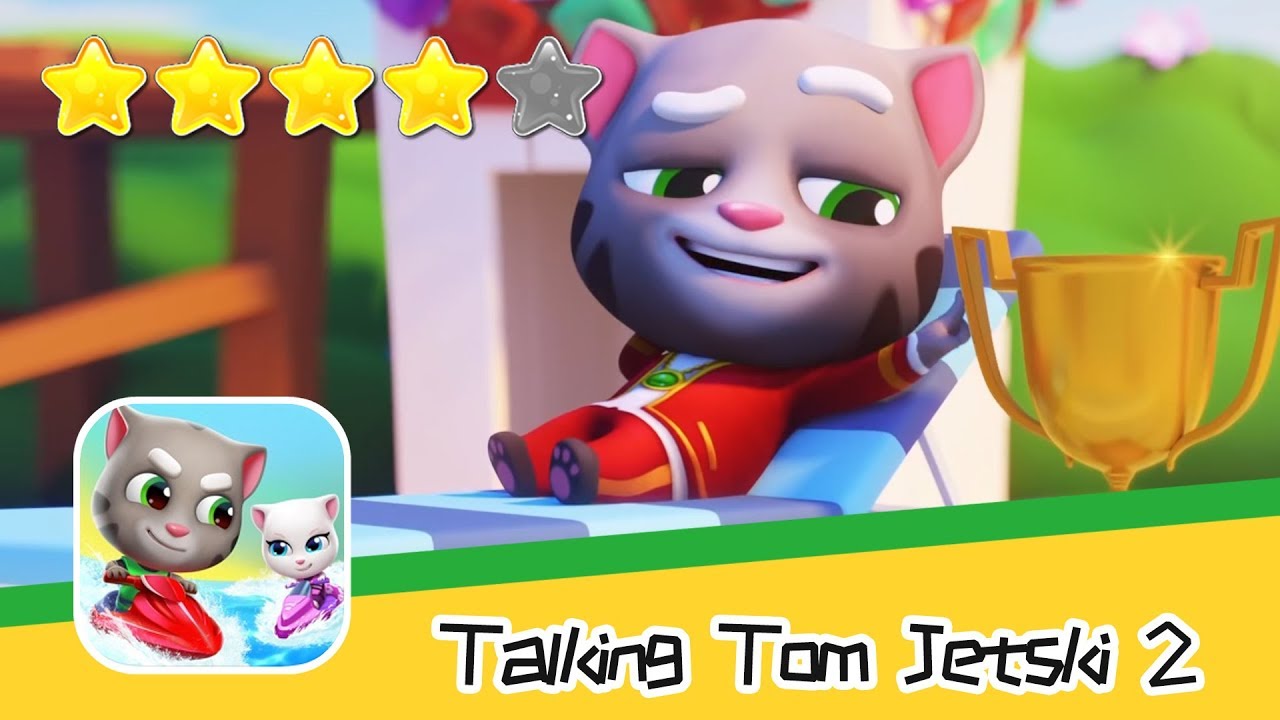 Talking Tom Jetski 2 Tom's Treasure Island Day5 Walkthrough New Game ...