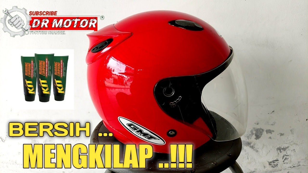 CARA MENGKILAPKAN HELM MOTOR - YouTube