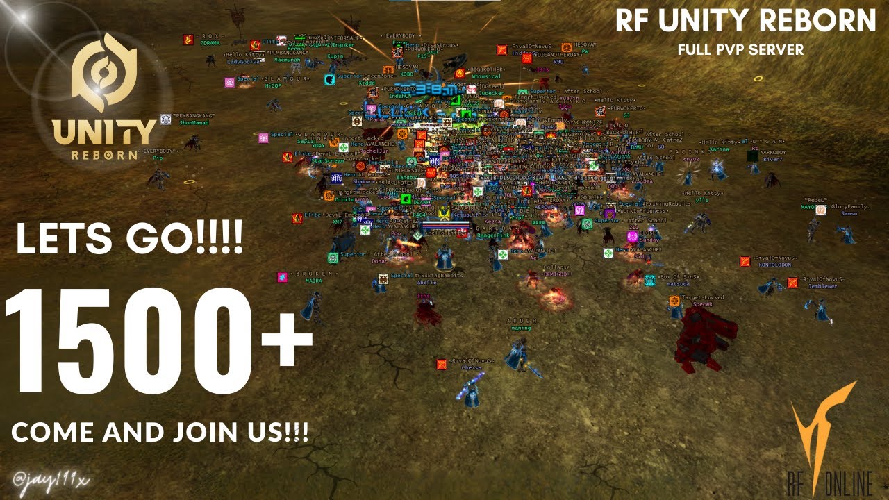 RF UNITY REBORN - RF UNITY IS BACK!!! COME N JOIN US FRESH AND NEW SERVER! #RF Unity - YouTube