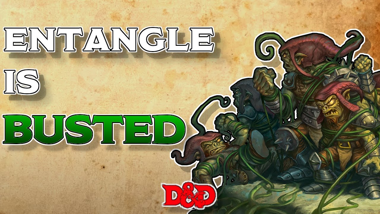 Mastering Entangle: How to Use DnD Spells #29 - YouTube