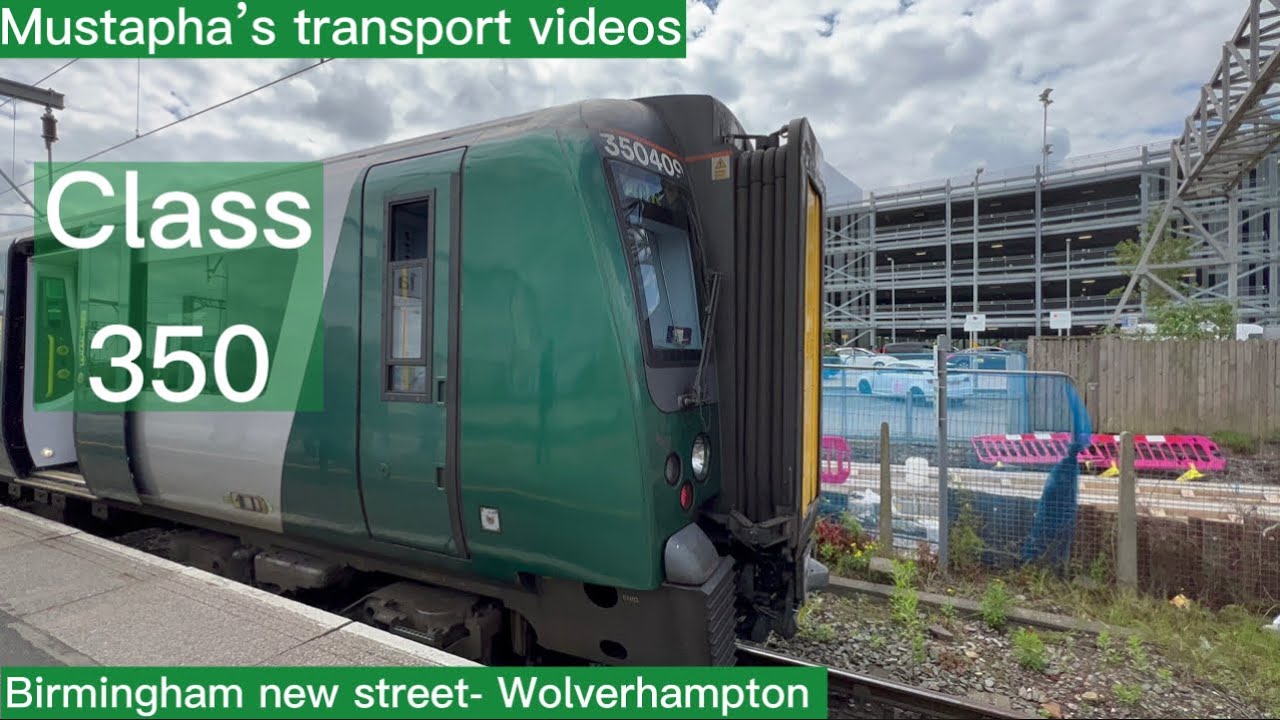 LNR (WMT) |Class 350 |350 409 | Birmingham new street - Wolverhampton ...