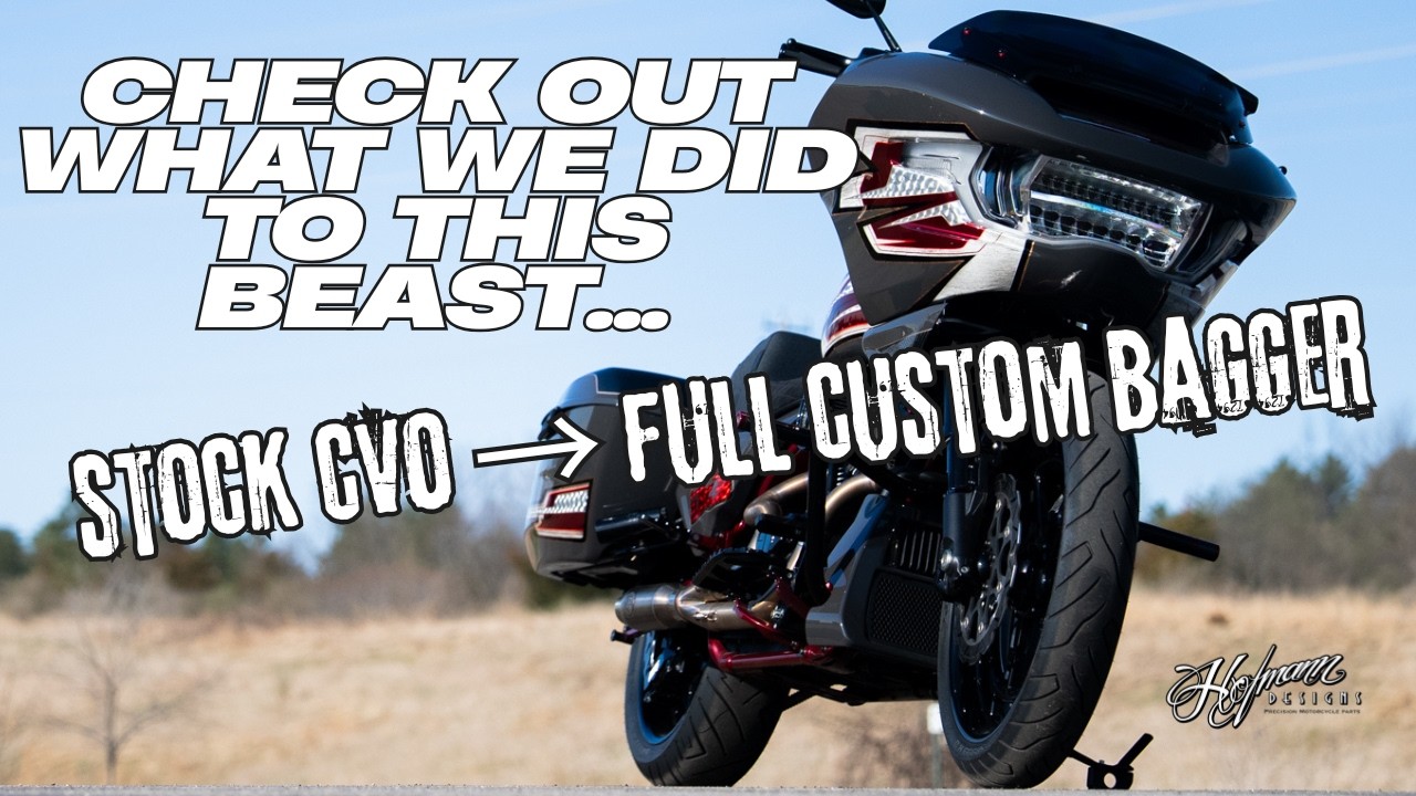 Custom 2024 CVO ST Performance Bagger Build | Hofmann Designs Full ...