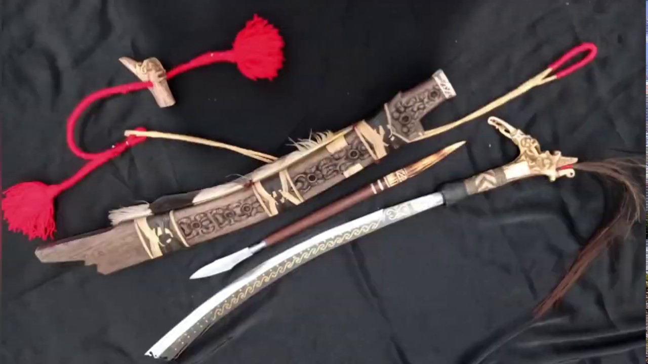 Eps. 122- Mandau Jimpul Dayak Motif Full Lamantek Sudah Terlalu Lama ...