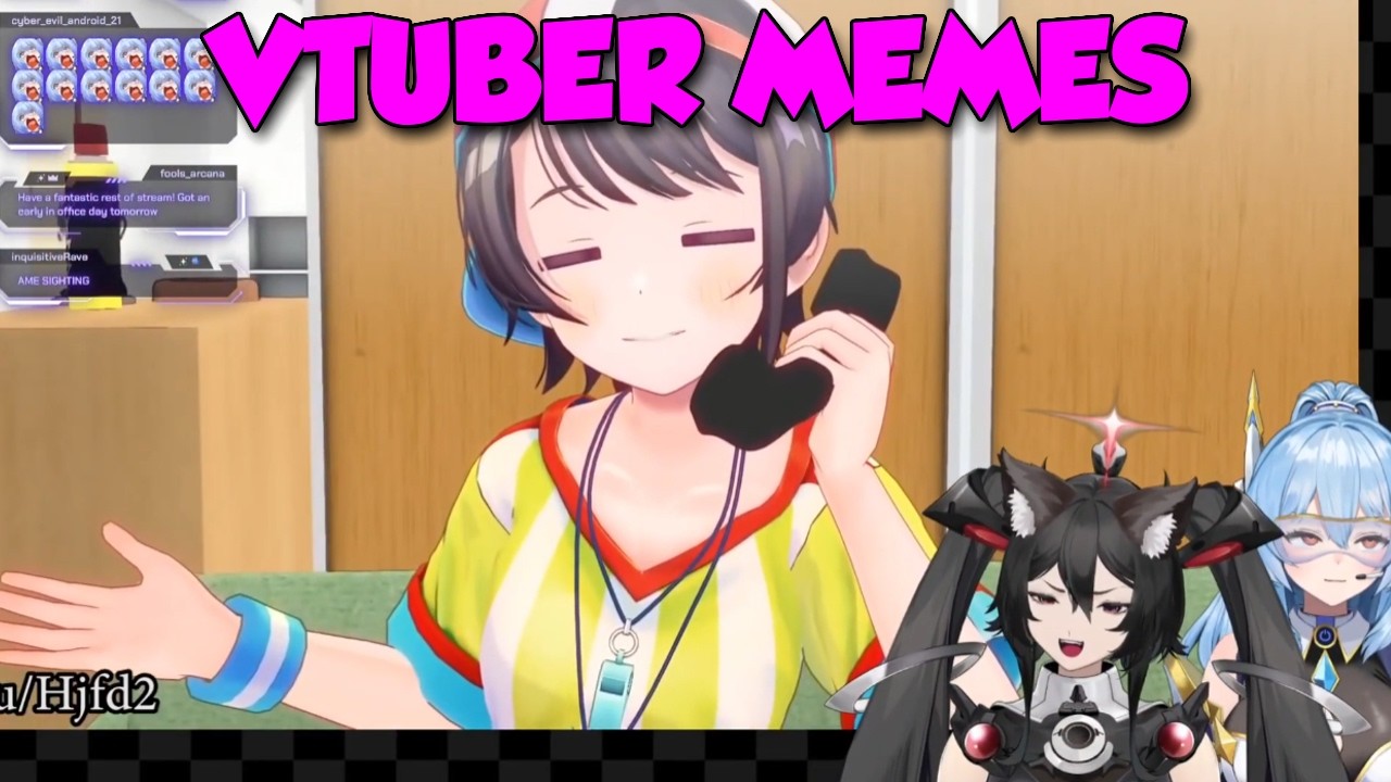 VTUBER REACTS TO HOLOLIVE MEME COMPILATION - YouTube