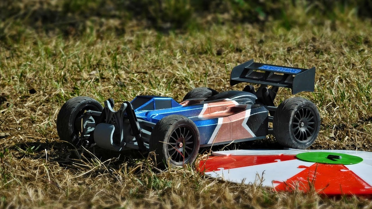 3D Printed 4wd buggy with belt drive - YouTube
