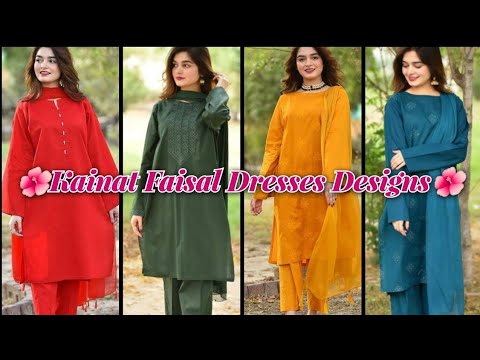 kainat fasial dress design ideas// kainat faisal dress ideas - YouTube