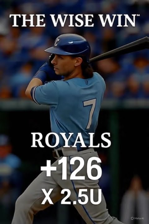 THE WISE WIN™ — Royals +126 x 2.5U - YouTube