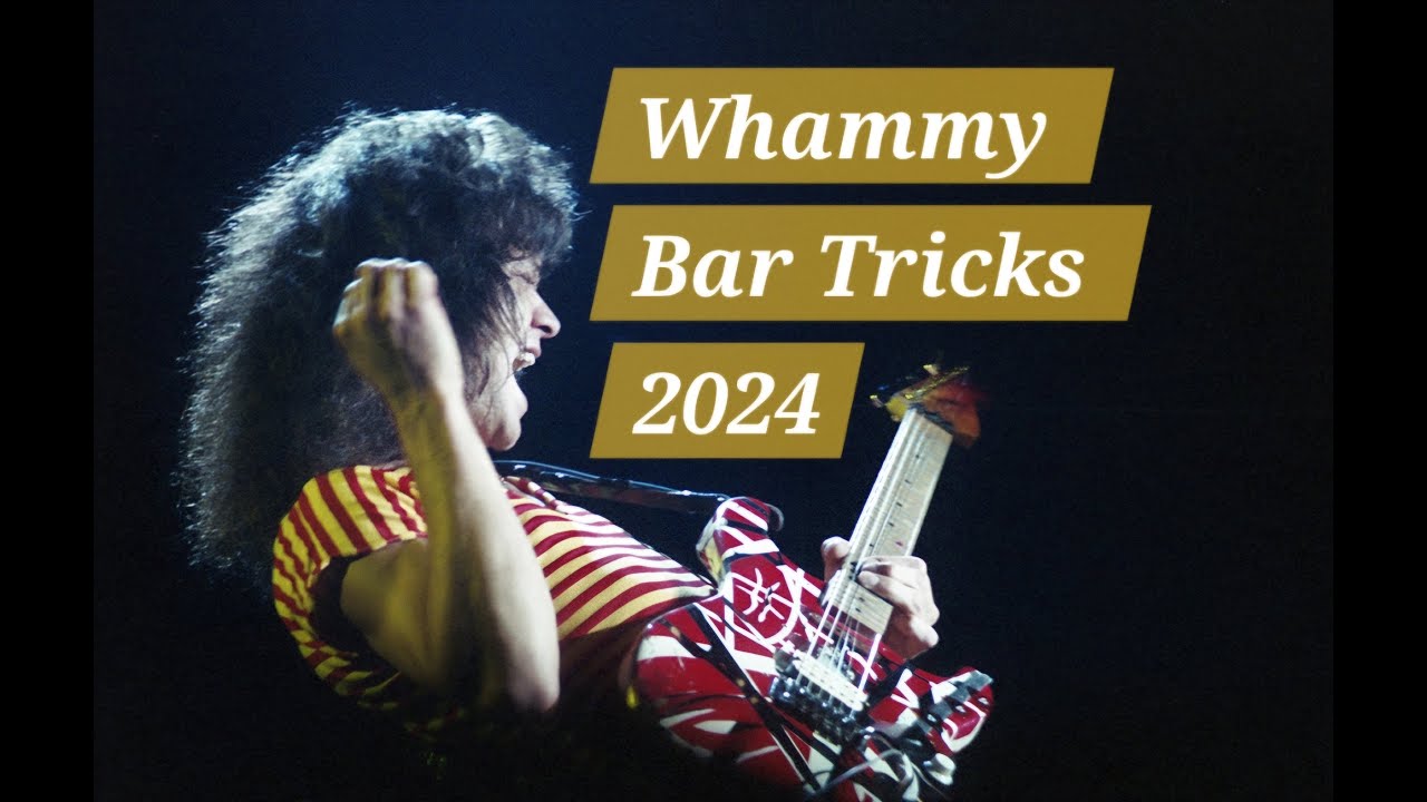 Eddie Van Halen Whammy Bar Tricks 2024 - YouTube